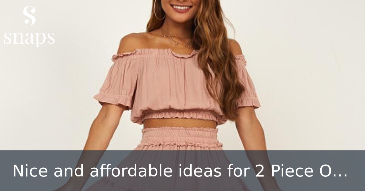 Deanna2u - Nice and affordable ideas for 2 Piece Outfits